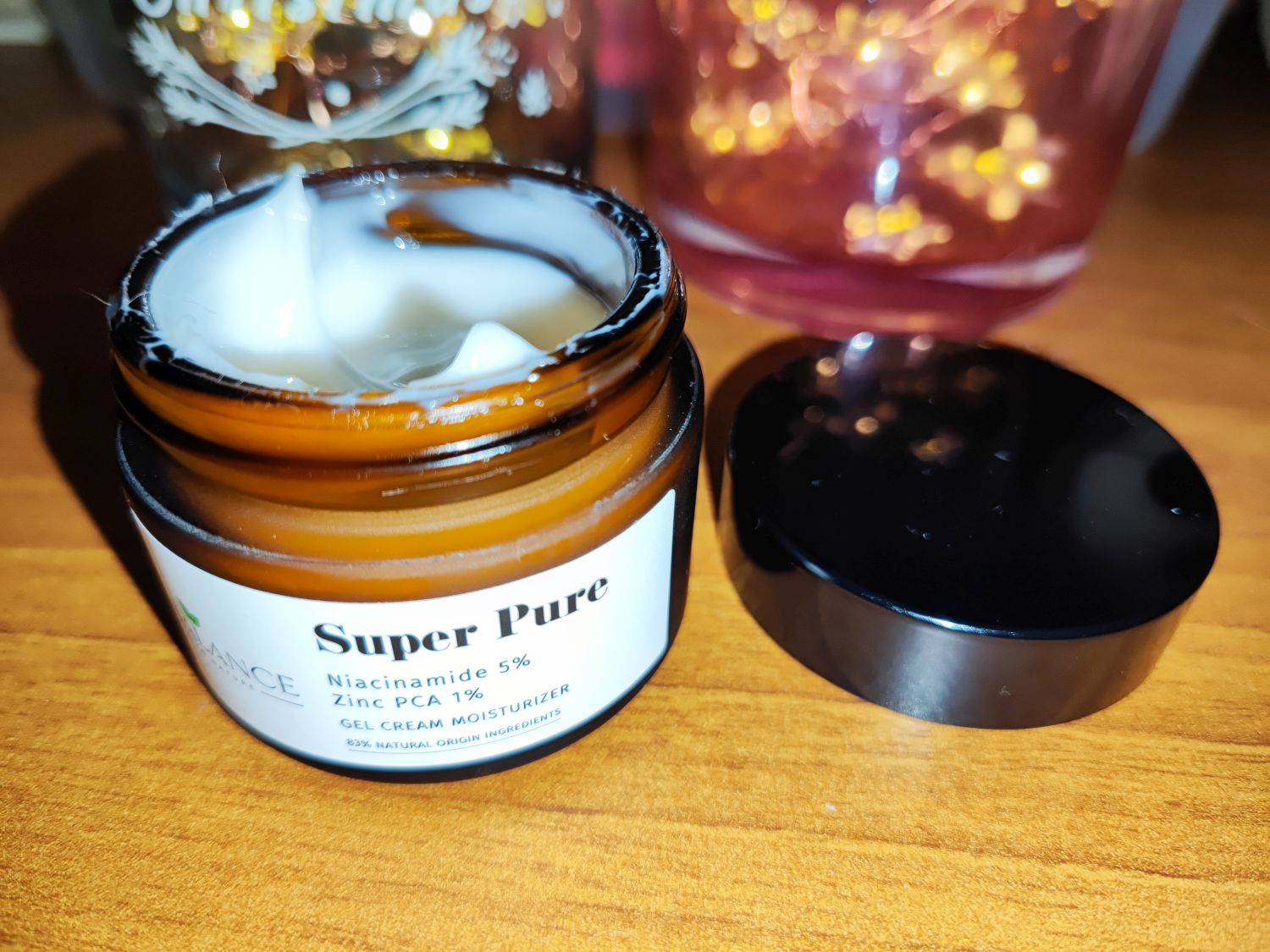 BioBalance Super Pure Gel Cream Moisturizer Niacinamide 5% + Zinc 1% ...